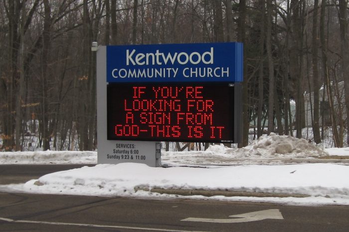 Sentence Sermons | Are Church Sign Ministries Important?